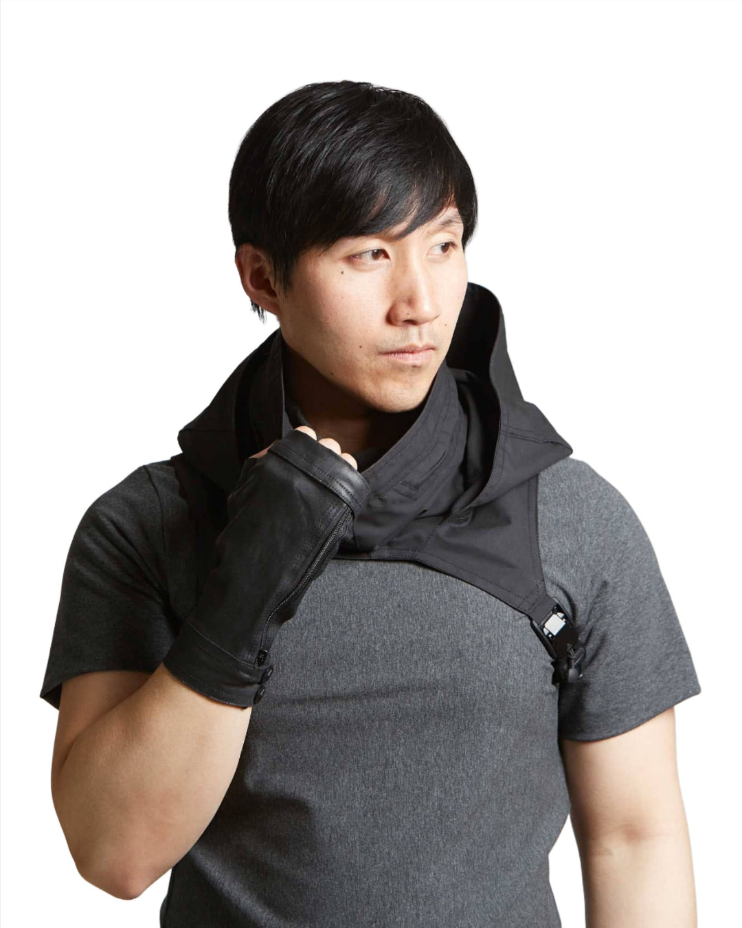 Modular Cowls: Functional Cyberpunk Fashion by Crisiswear