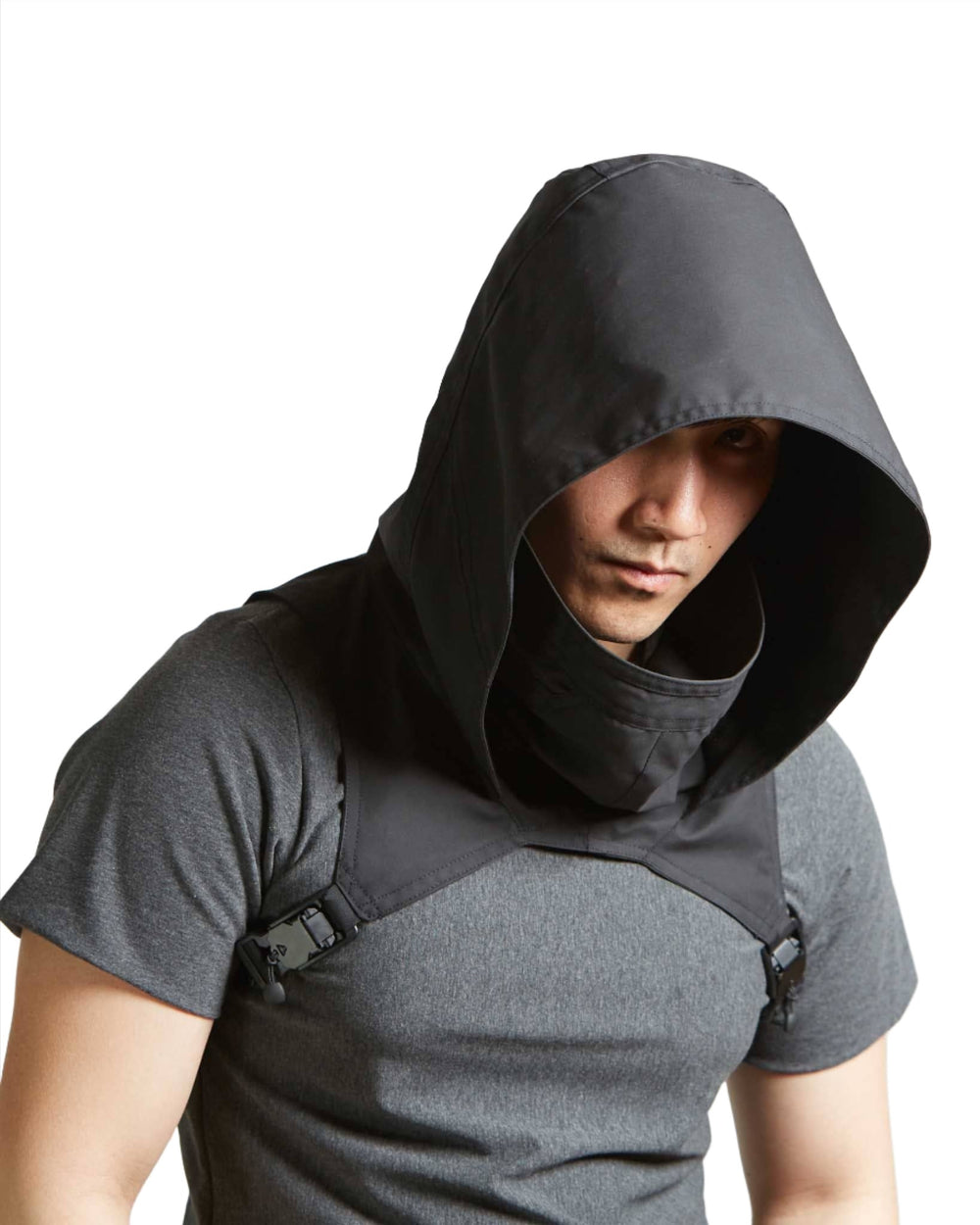 Modular Cowls: Functional Cyberpunk Fashion by Crisiswear