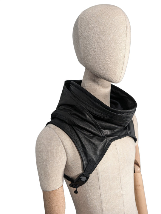 Modular Cowls: Functional Cyberpunk Fashion by Crisiswear